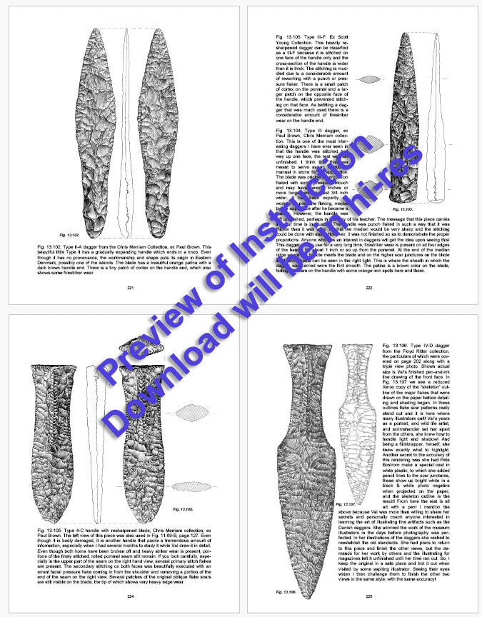 Knapper's Guide to Flint Technology of Scandinavia, Daggers, Axes - Bo ...