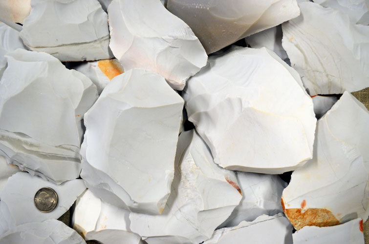 Novaculite Spalls 3-6 inch - Flint Knapping Stone & Supplies | GoKnapping