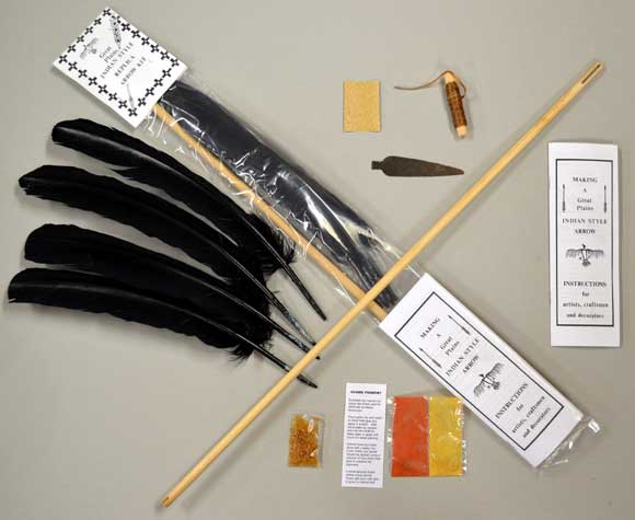 Traditional Arrow Kit - Metal Point - Knife, Arrow & Fire Kits | GoKnapping