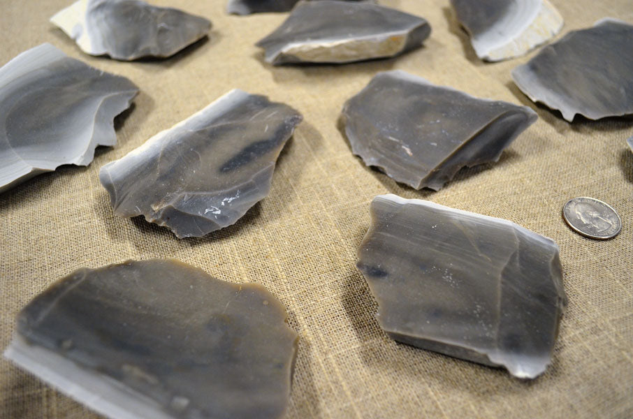 Georgetown Flint 2-4 inch - Flint Knapping Stone & Supplies | GoKnapping