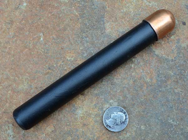 Medium Copper Bopper Billet - Flint Knapping Tools & Supplies | GoKnapping